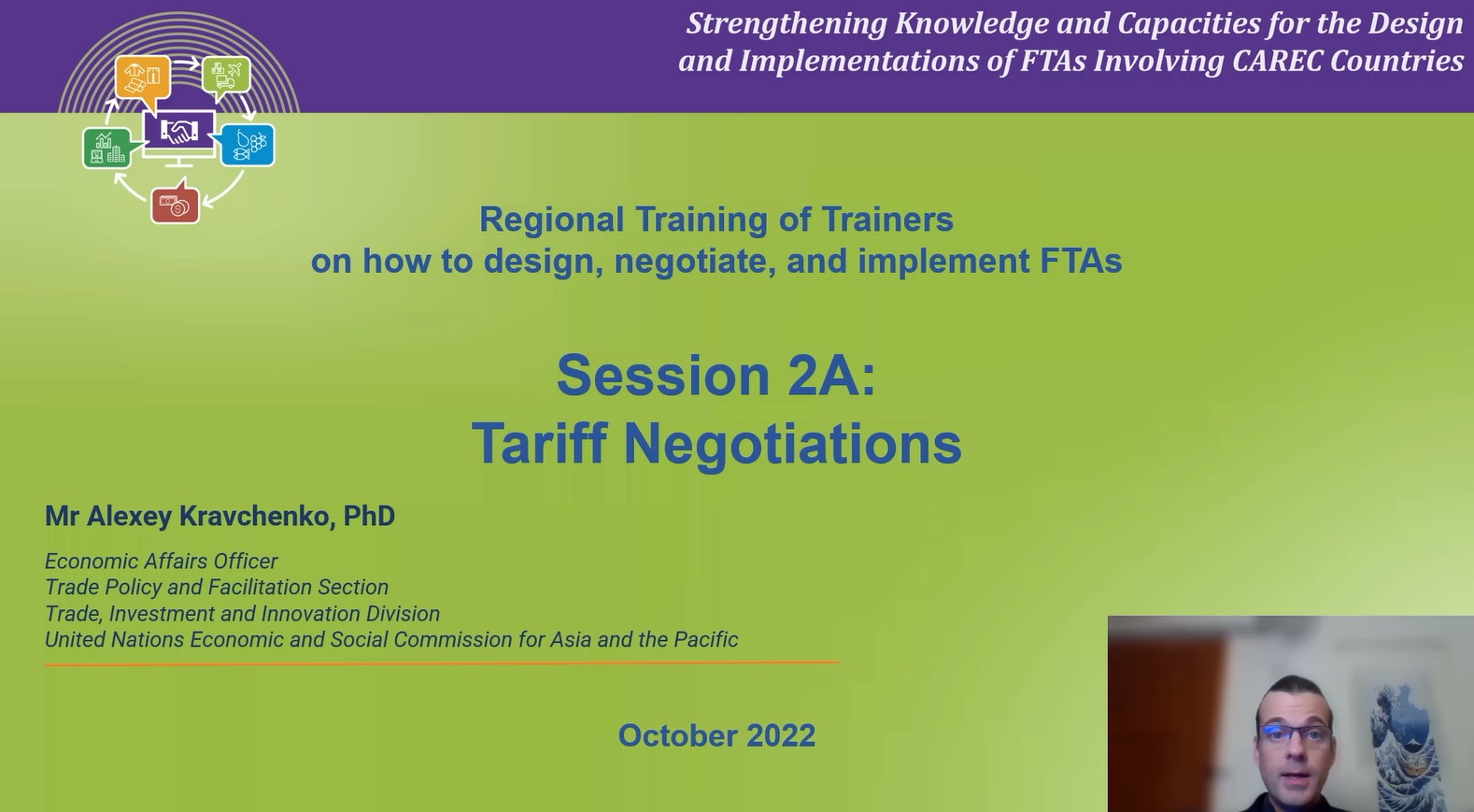 CAREC FTA: Course 2A Tariff Negotiations-CAREC Institute E-Learning