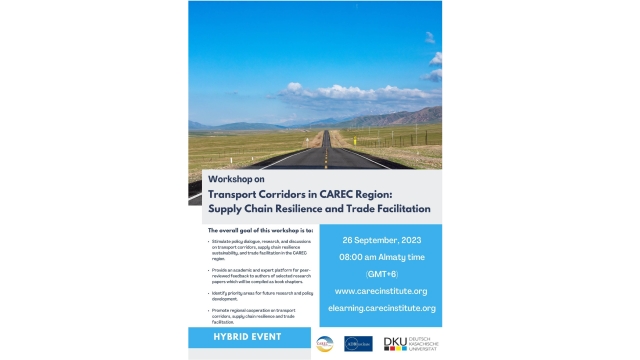 Transport Corridors in CAREC Region: Supply Chain Resilience and Trade ...